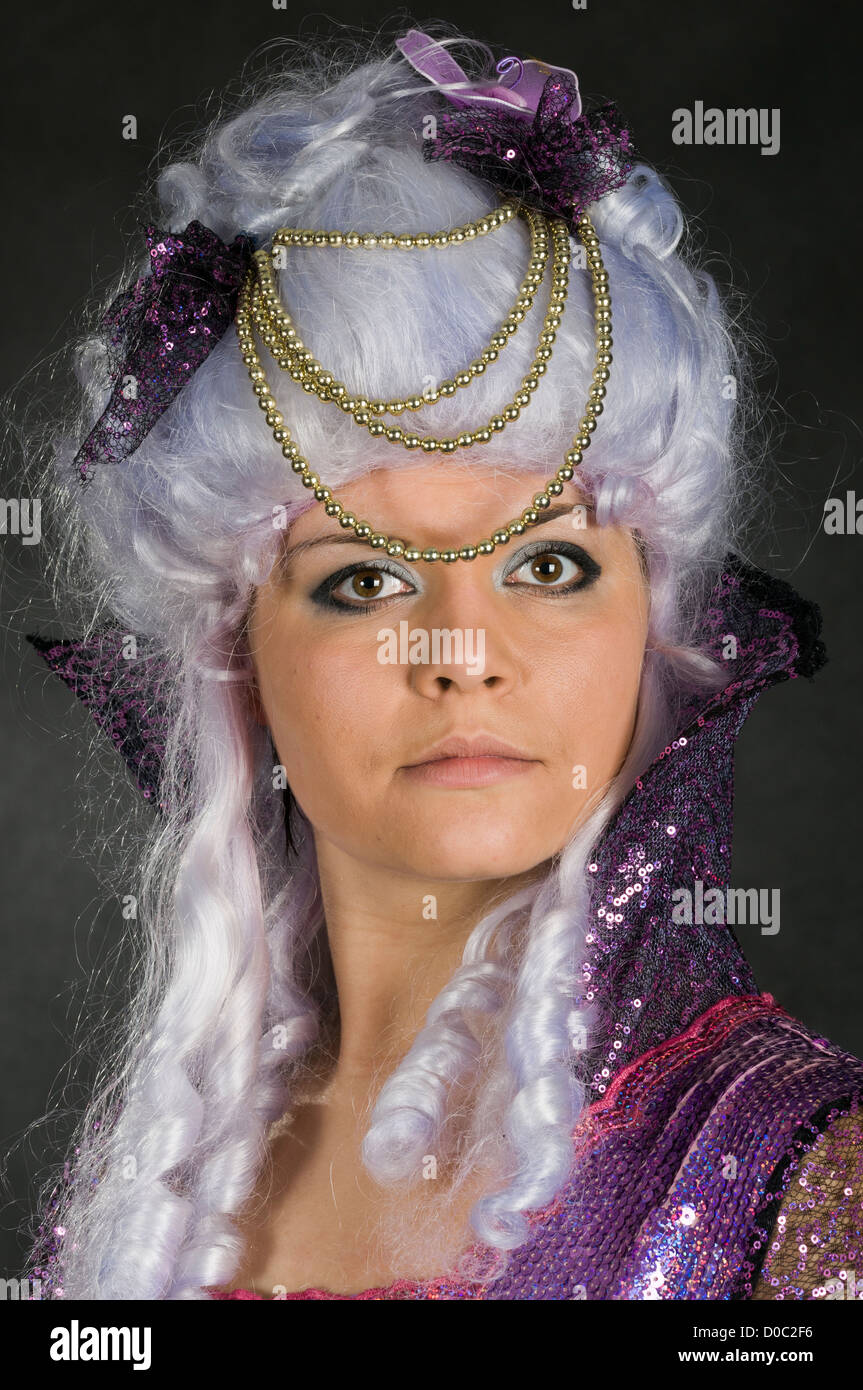 woman magic carnival fairy wizard magician Stock Photo - Alamy