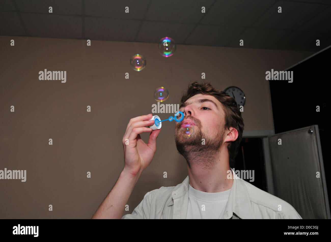 young party man rave drunk studio Stock Photo - Alamy
