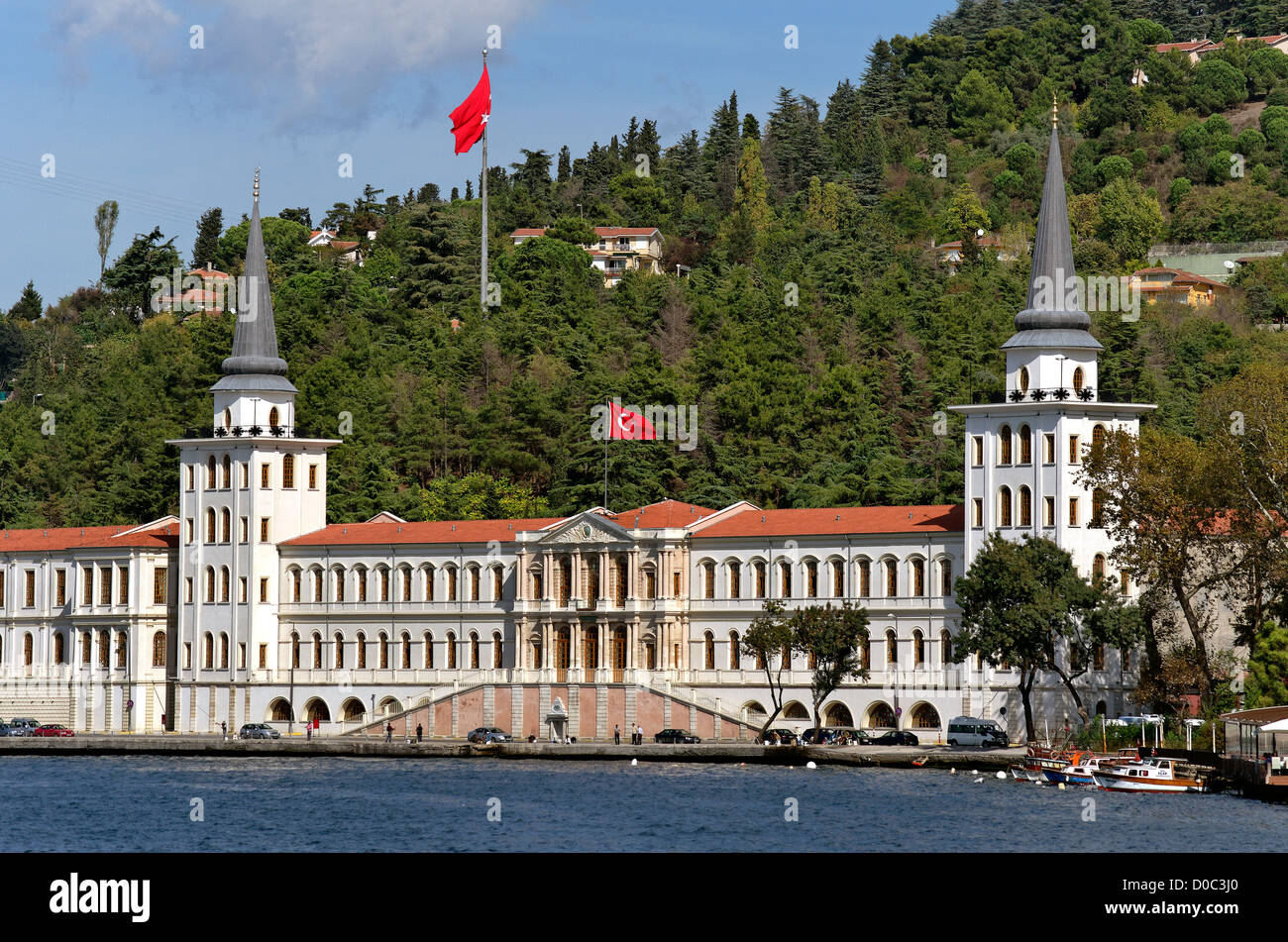 Kuleli Palace Military School, Bosphorus, Asian shore, Istanbul, Turkey ...