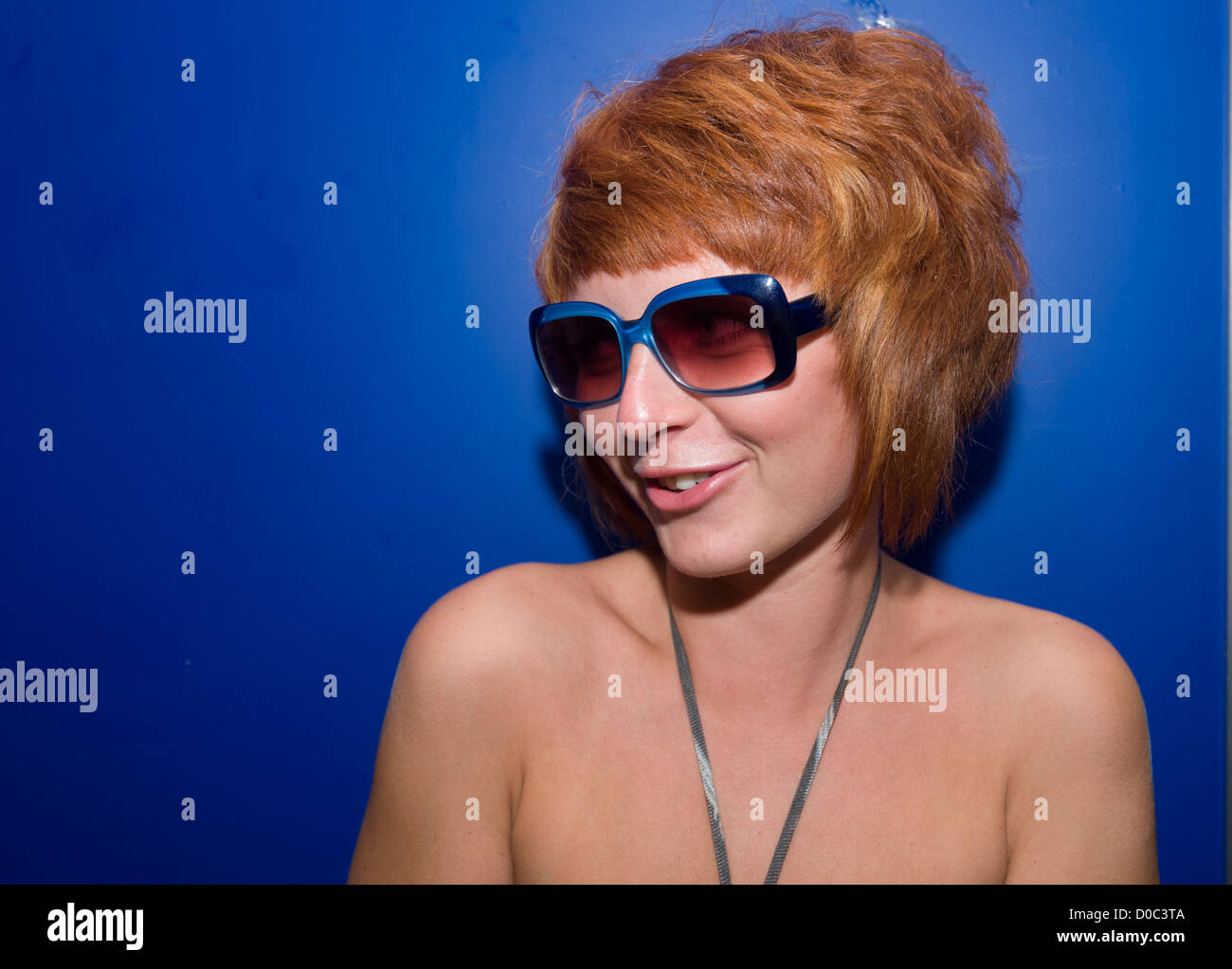 Woman at rave hi-res stock photography and images - Alamy