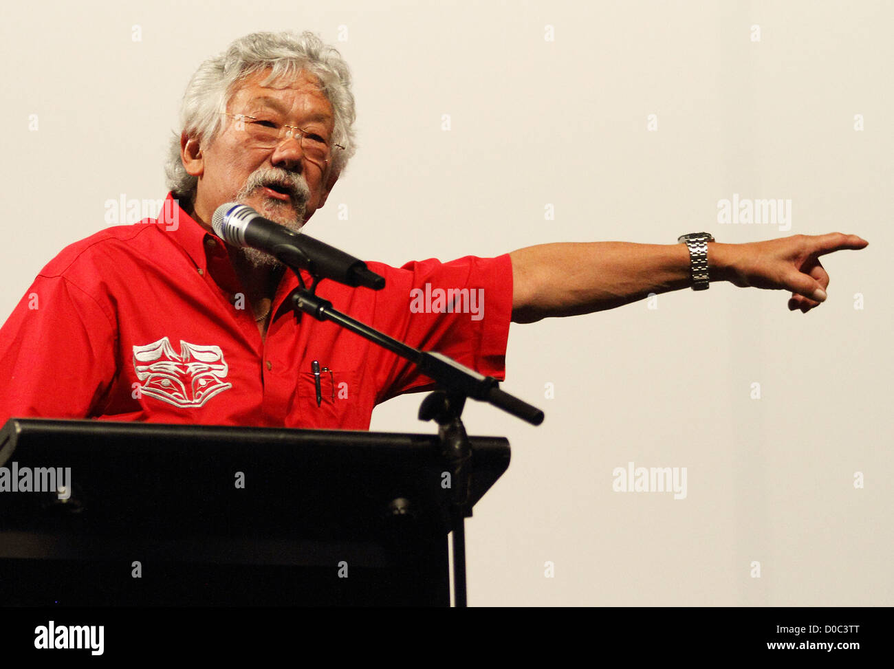 David Suzuki The Legacy Lecture held at the Scorr Theatre - University ...
