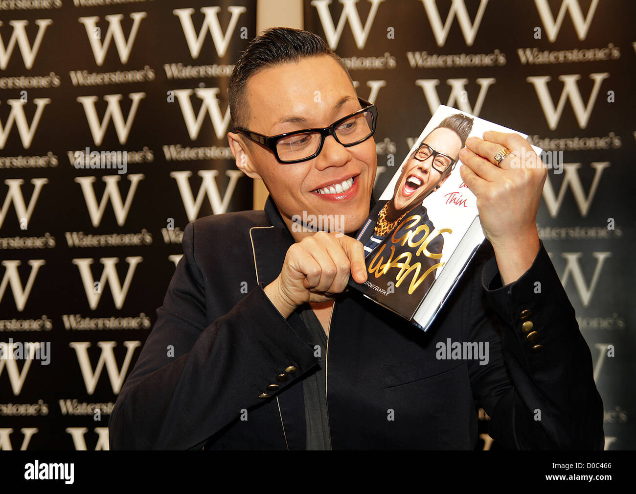 Gok Wan signs copies of his autobiography 'Through Thick & Thin' at ...