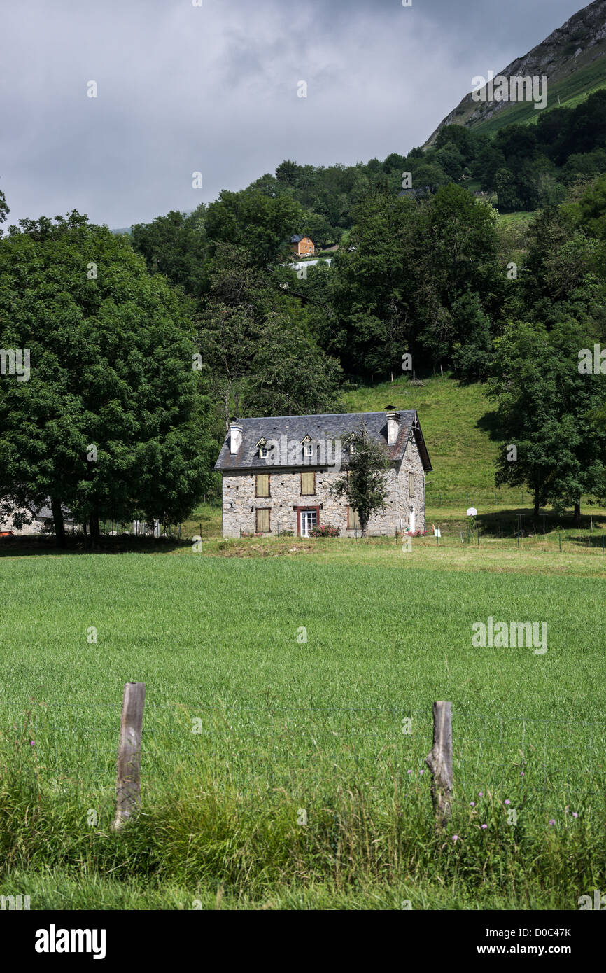 A house in Pyrenees National Park in France Stock Photo - Alamy