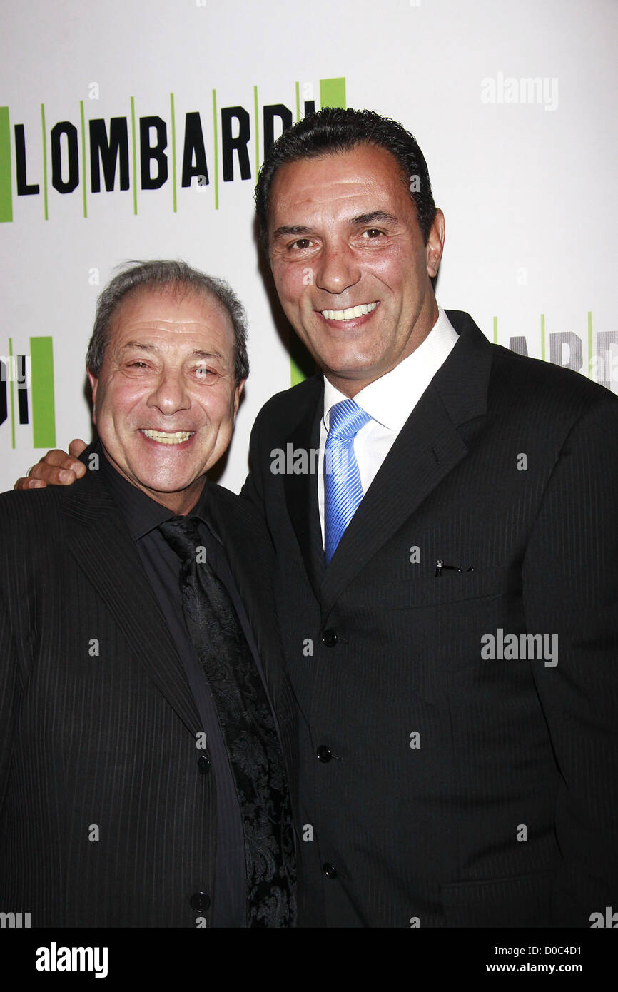 Dan Grimaldi and Lee Mazzilli Opening night of the Broadway production ...