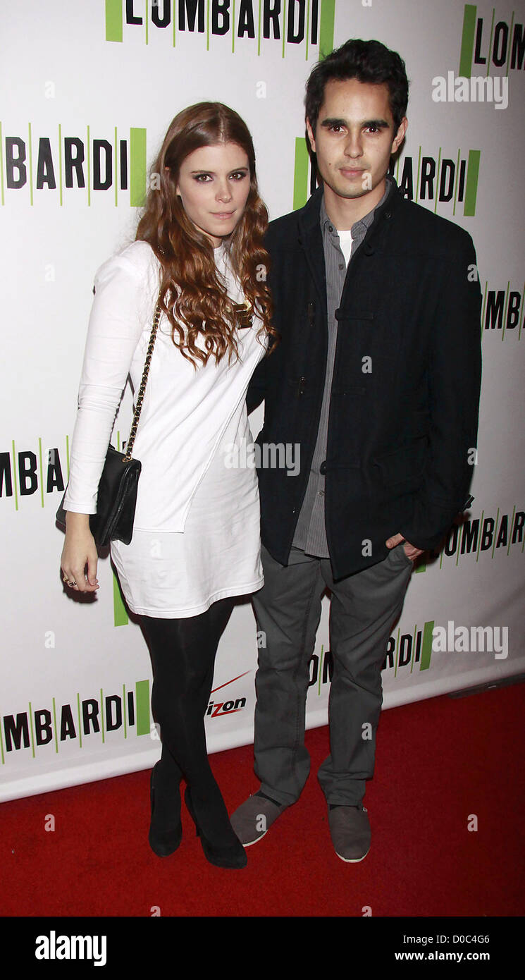 Kate Mara and Max Minghella Opening night of the Broadway production of ...