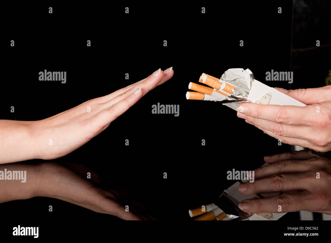 Offered cigarette hi-res stock photography and images - Alamy