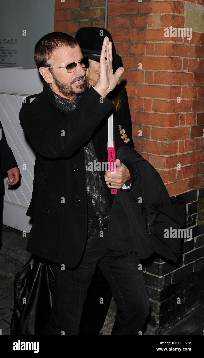 Ringo Starr, at the Mary McCartney book launch party at Michael Hoppen ...