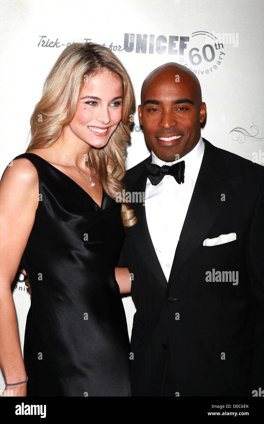 Tiki Barber and Tracy Johnson 1st Annual UNICEF Masquerade Ball ...