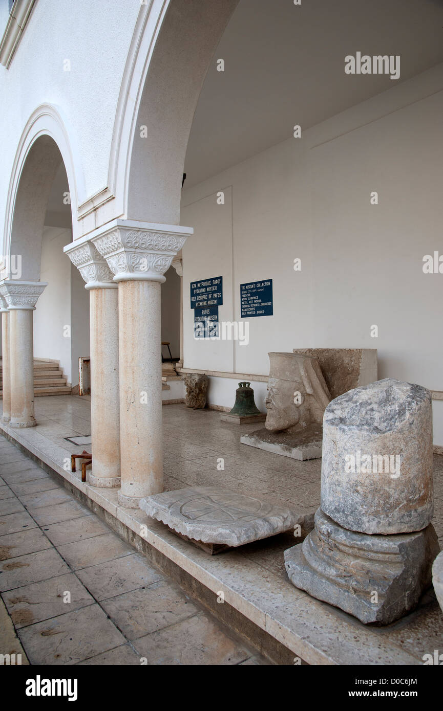 Paphos the Byzantine Museum Cyprus Cypriot museums exterior building ...