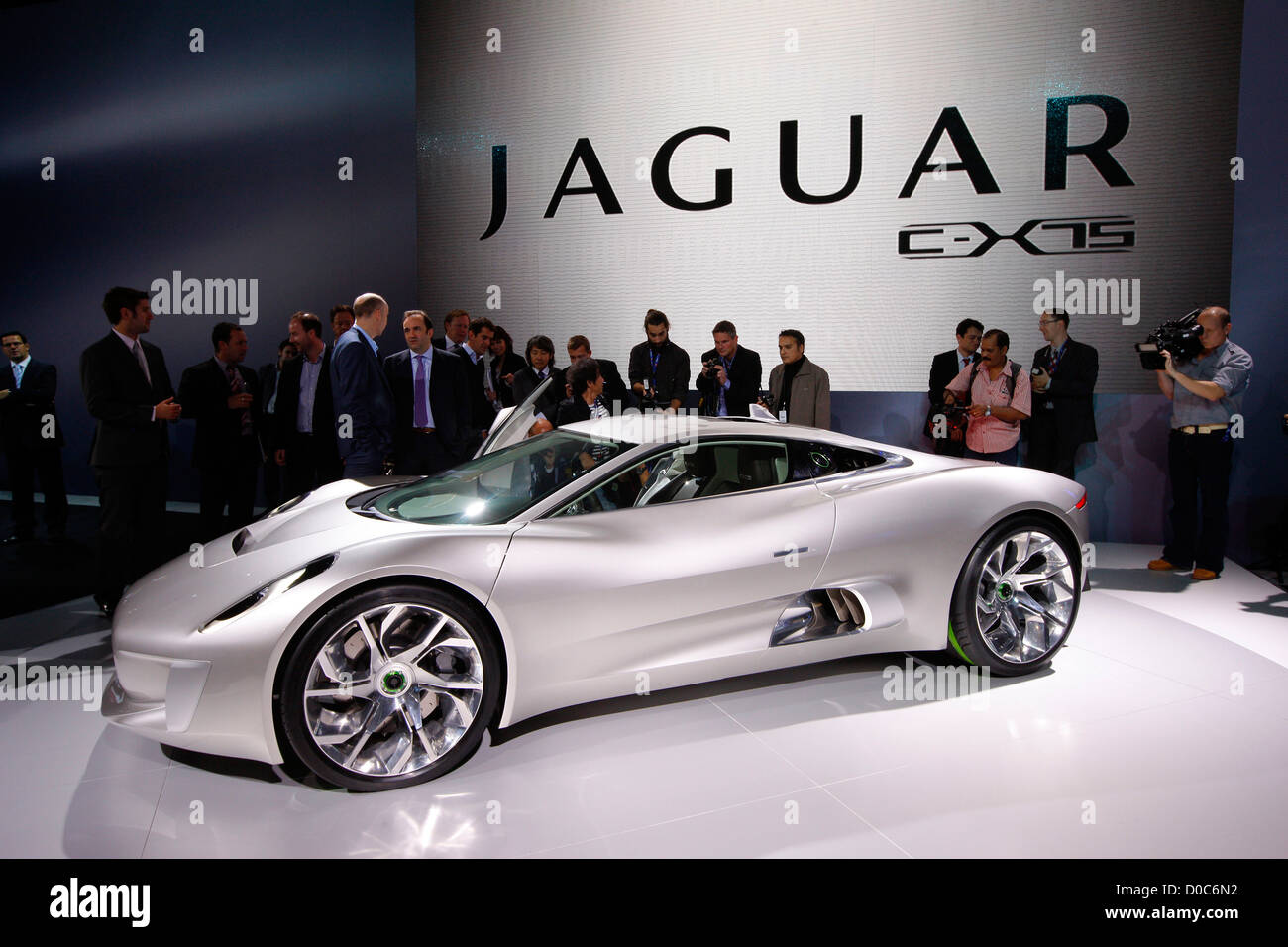 Jaguar unveils electric supercar Jaguar is celebrating its 75th Anniversary with a stunning ...