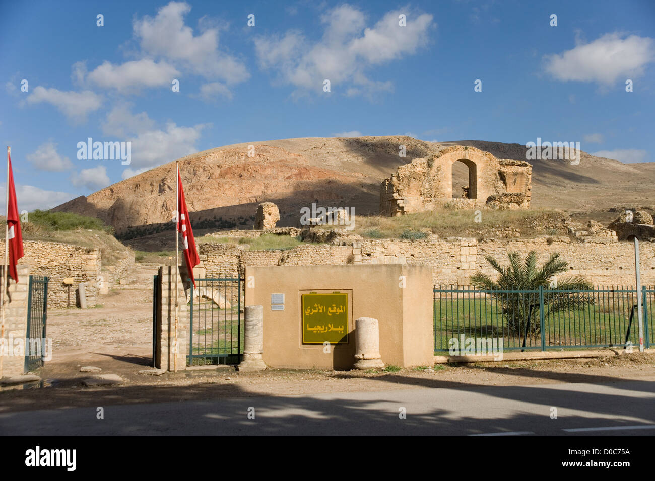 Bulla Regia the Roman city in Northern Tunisia Stock Photo - Alamy