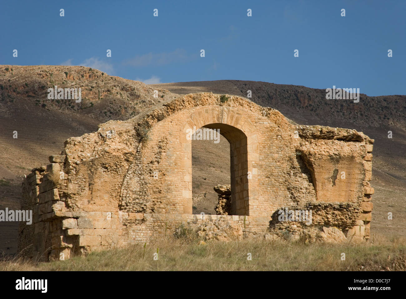 Bulla Regia the Roman city in Northern Tunisia Stock Photo - Alamy