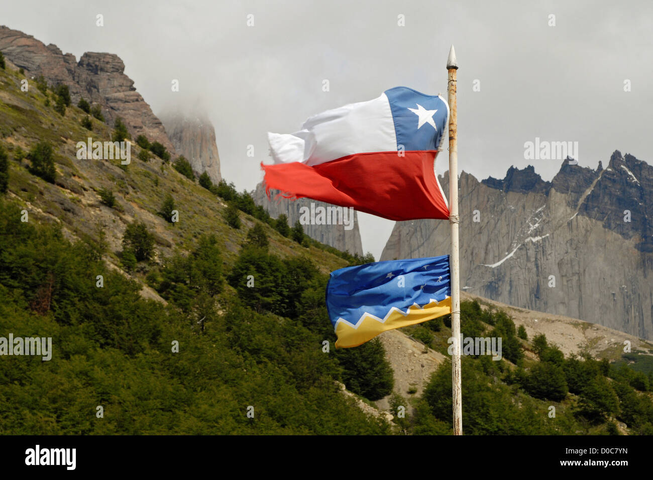 Flags of the region hi-res stock photography and images - Alamy