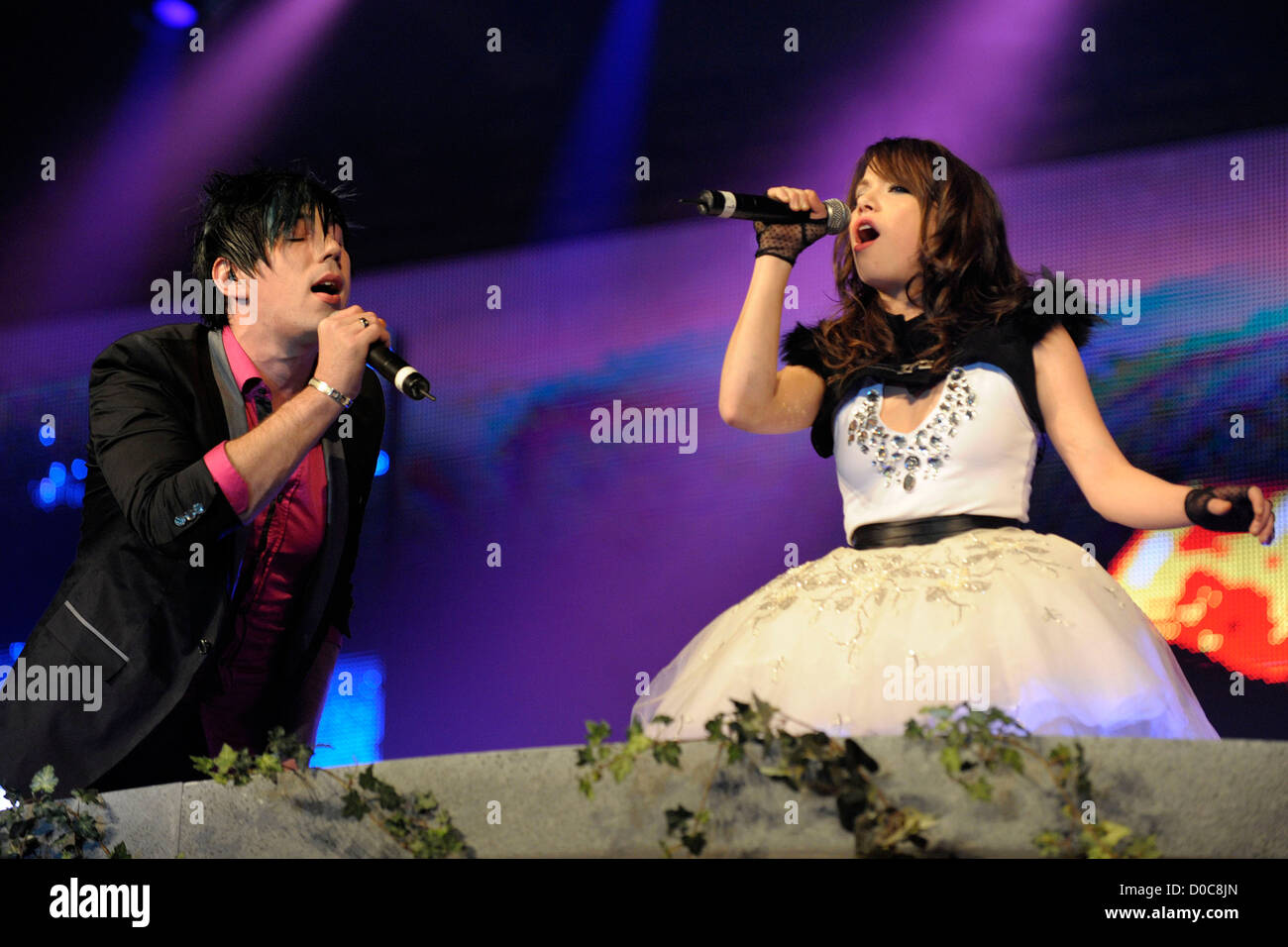 Josh Ramsay and Carly Rae Jepsen 2010 Bell Celebrity Gala held at the ...