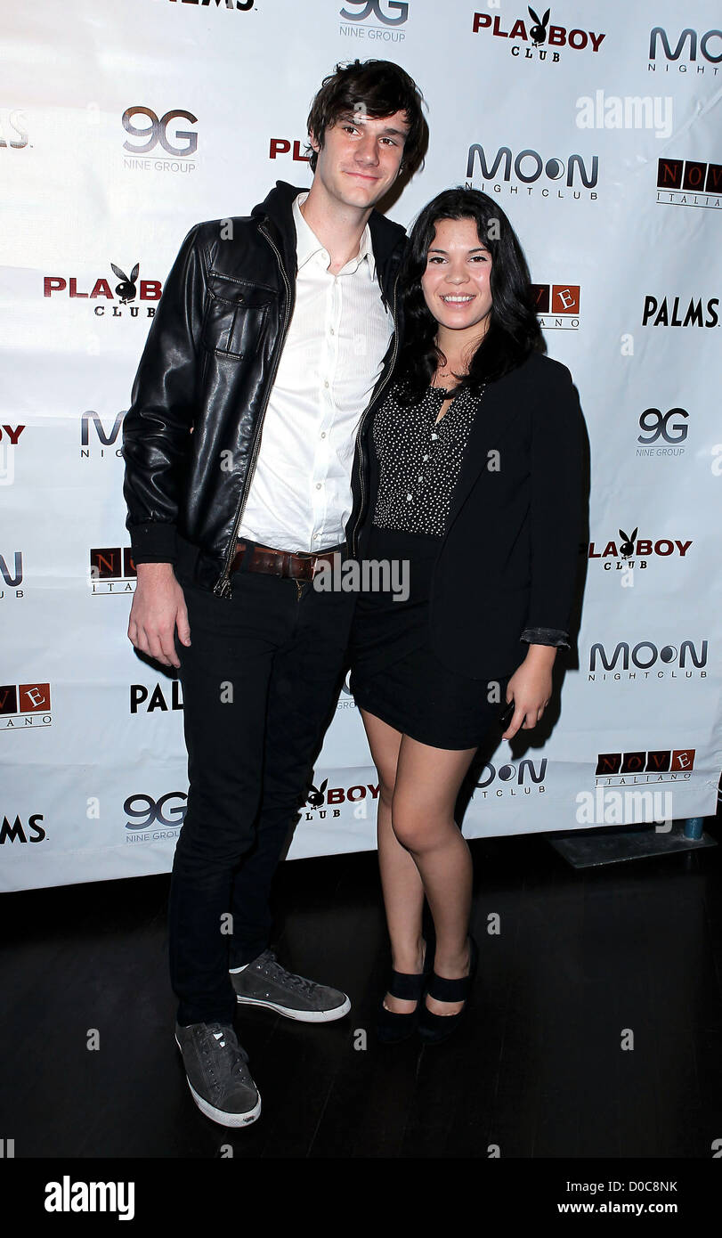 Cooper Hefner and Guest Hugh Hefner hosts a Special Evening at The ...