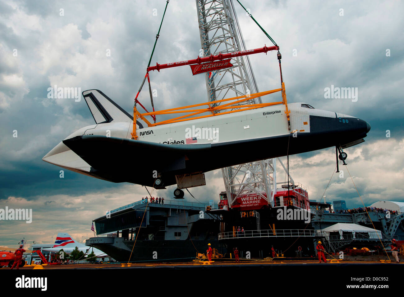 Space Shuttle Orbiter Enterprise High Resolution Stock Photography and ...