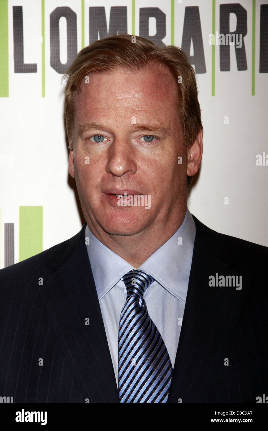 Roger Goodell Opening night of the Broadway production of 'Lombardi' at ...
