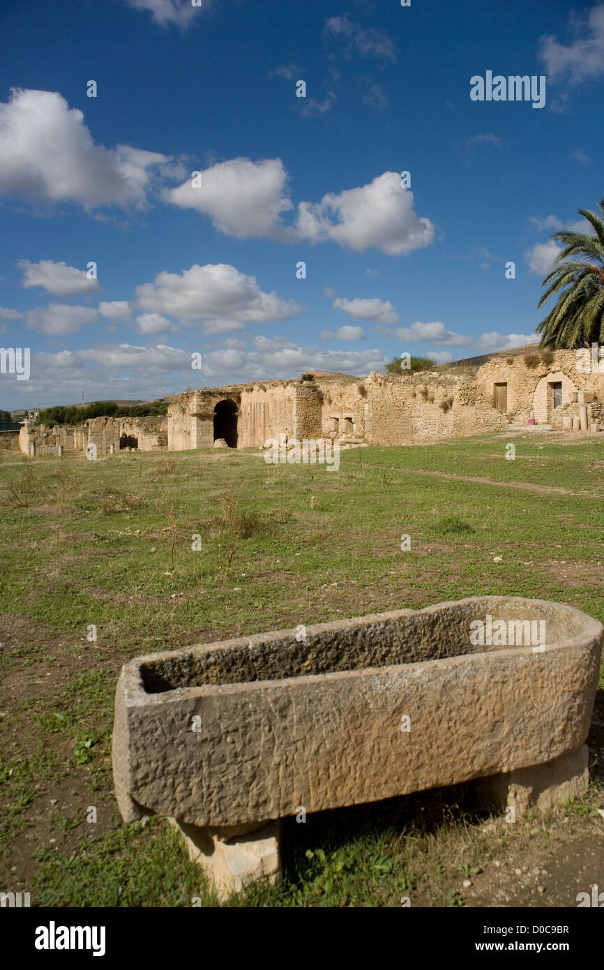 Bulla Regia the Roman city in Northern Tunisia Stock Photo - Alamy