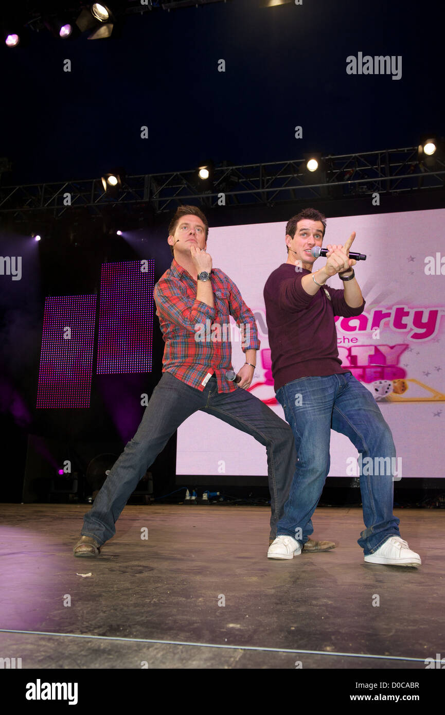 Dick and Dom aka Richard McCourt and Dominic Wood performing during ...