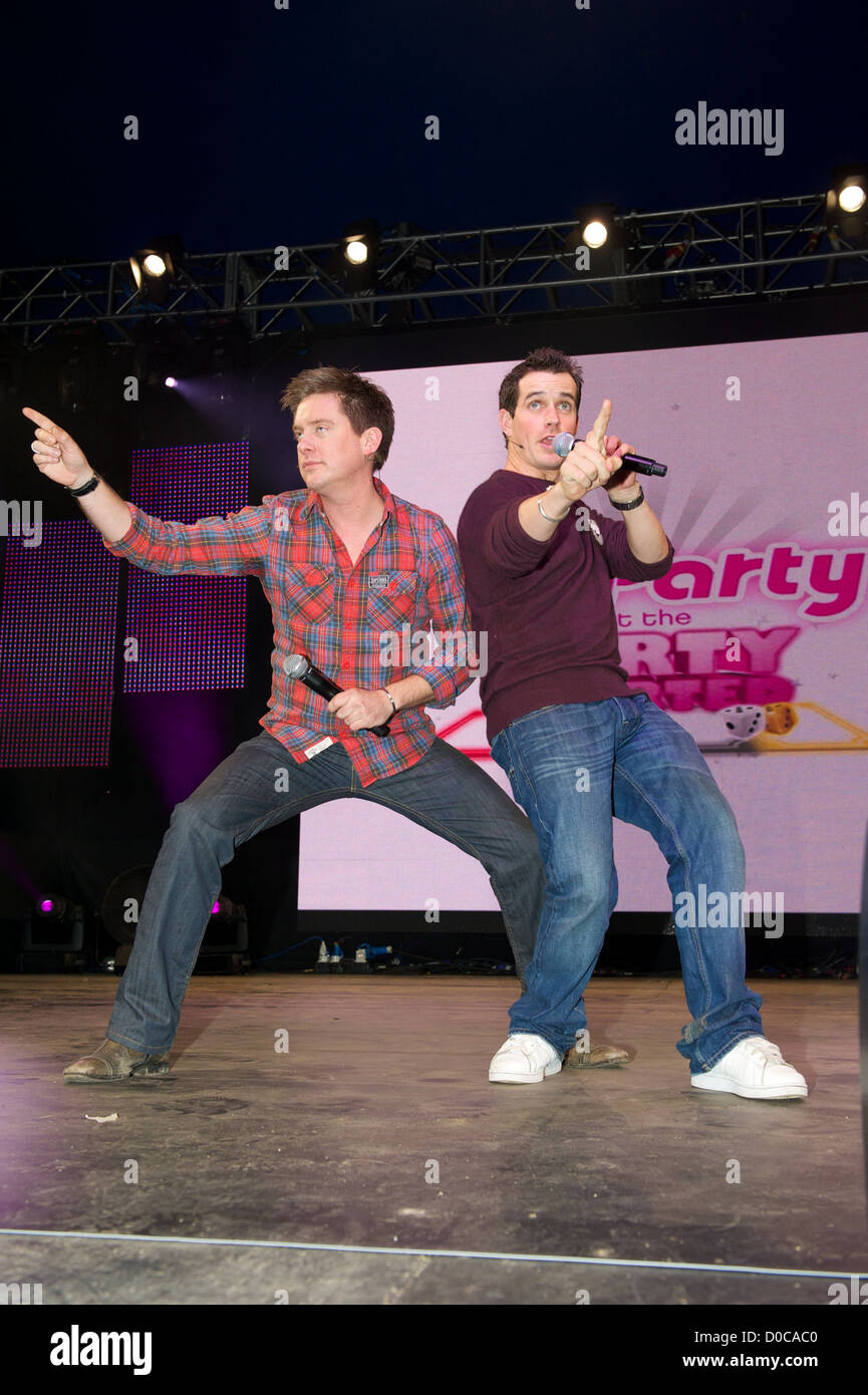 Dick and Dom aka Richard McCourt and Dominic Wood performing during ...
