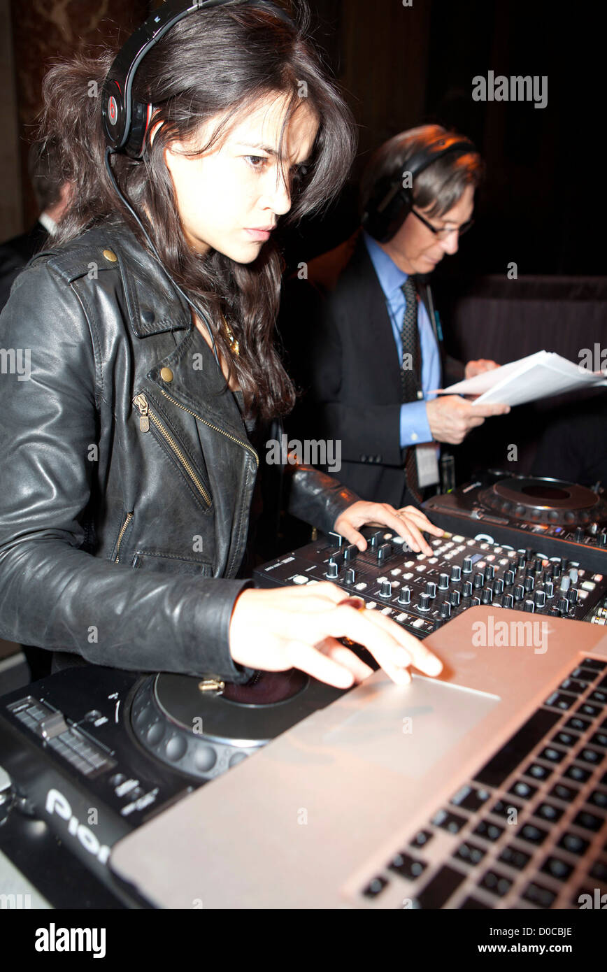 Michelle Rodriguez Seven Bar Foundation host Lingerie New York at ...