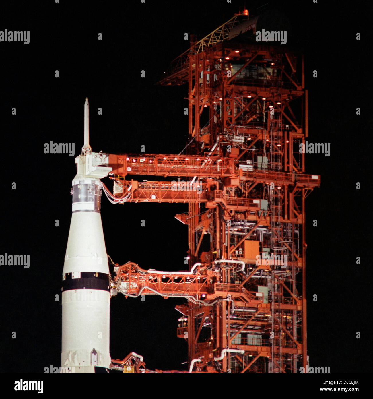 Apollo 17 Rocket Model