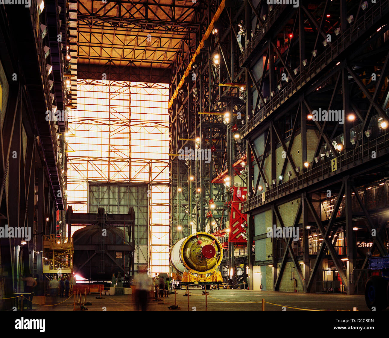 Low Bay in the Vehicle Assembly Building Stock Photo - Alamy