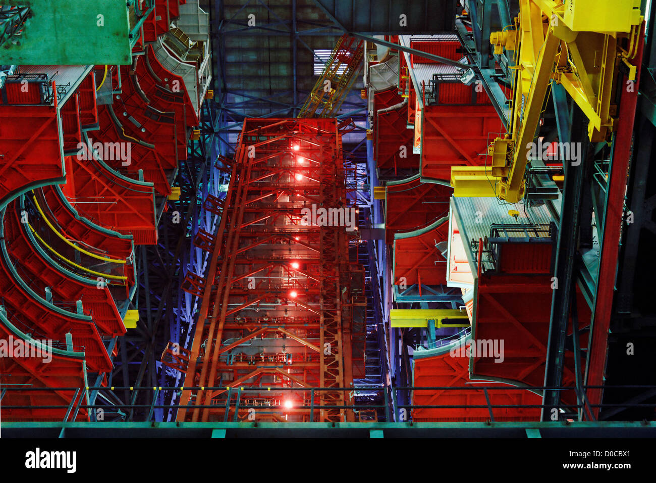 Assembly Bay and Gantry, Vehicle Assembly Building Stock Photo - Alamy