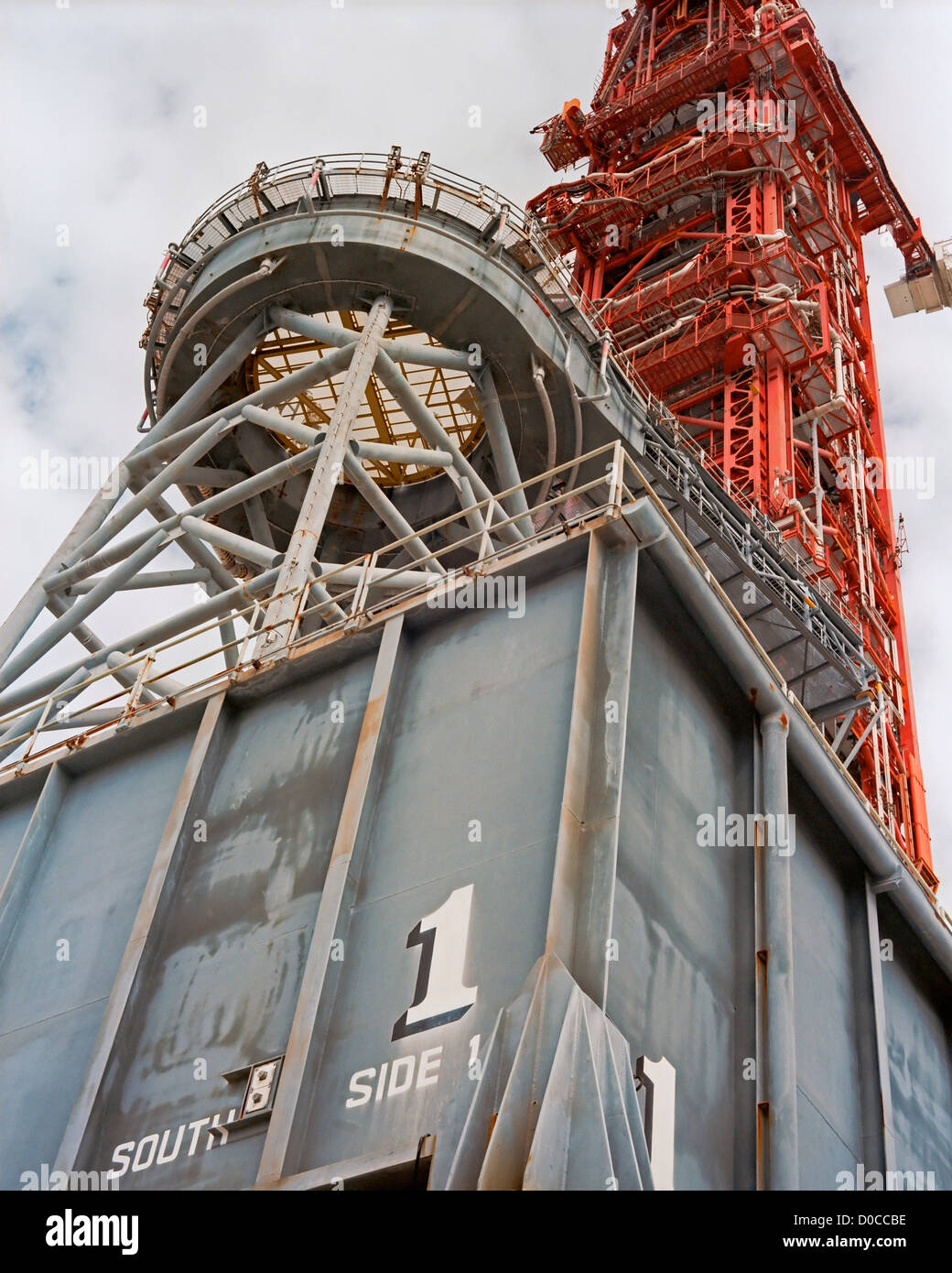 South Side of Apollo Service Tower Stock Photo - Alamy