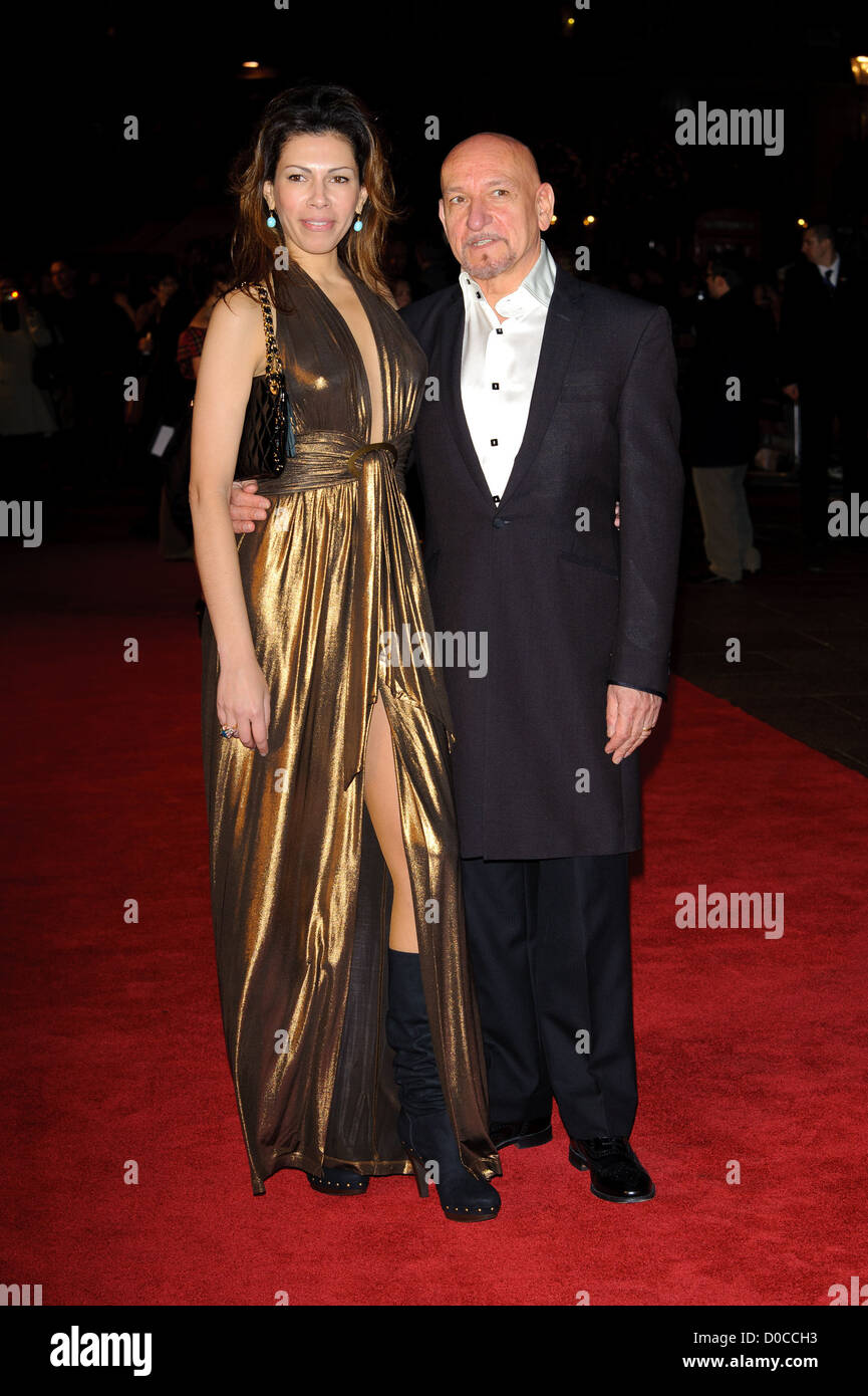 Ben Kingsley and Daniela Lavender attend the American Express Gala ...