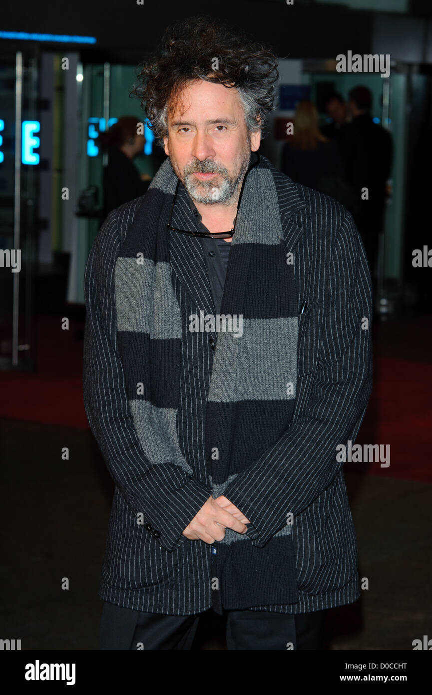 Tim Burton attends the American Express Gala Screening of 'The King's ...