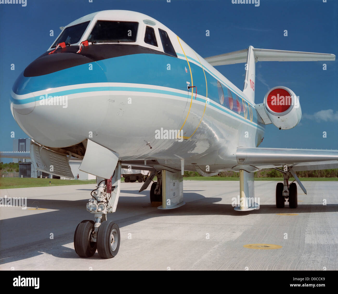 Space Shuttle Pilot Trainer Jet Stock Photo - Alamy