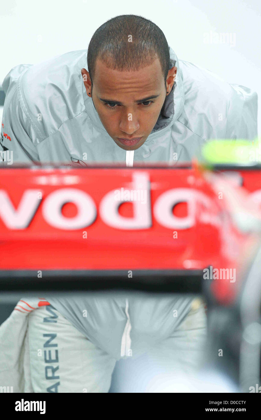 Lewis Hamilton ahead of the Formula One 2010 Korean Grand Prix ...