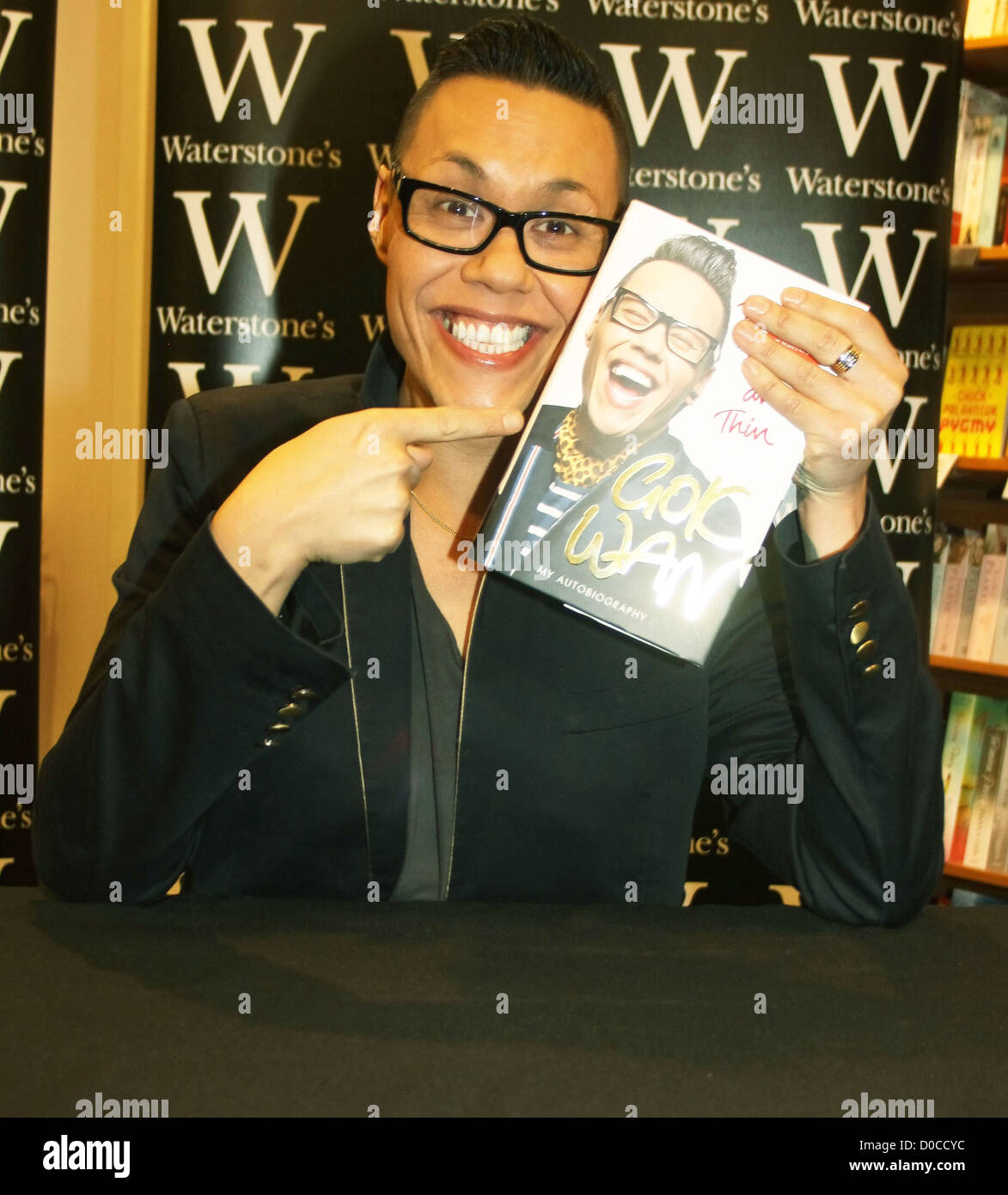Gok Wan signs copies of his new book 'Through Thick and Thin: My ...