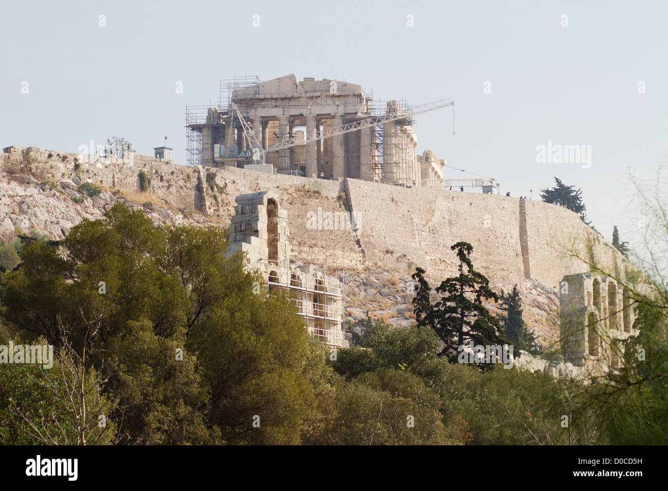 The Acropolis of Athens is an ancient citadel located on a high rocky ...
