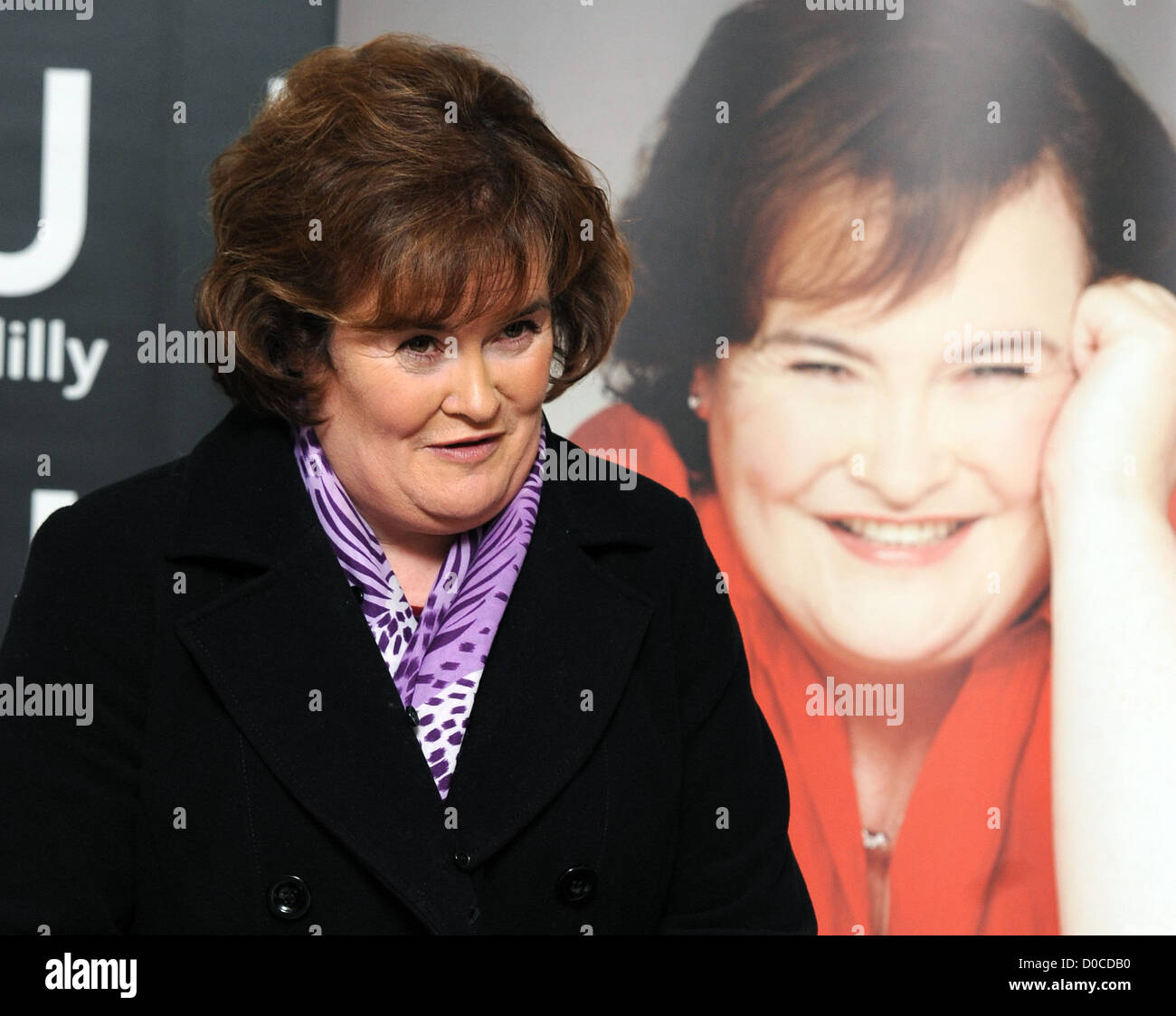 Susan Boyle signs copies of her autobiography 'The Woman I Was Born to ...