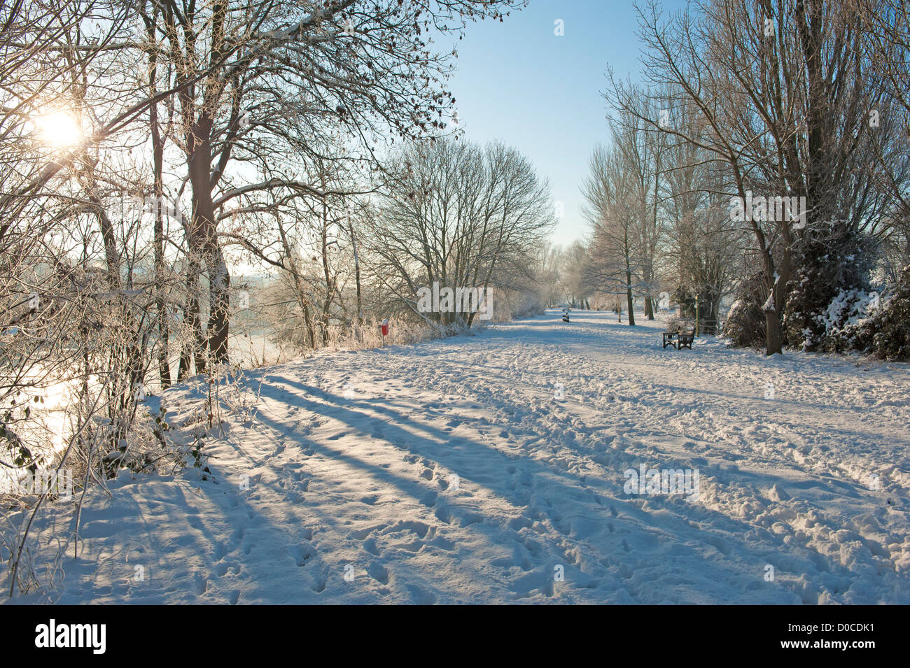 Snow rural hi-res stock photography and images - Alamy
