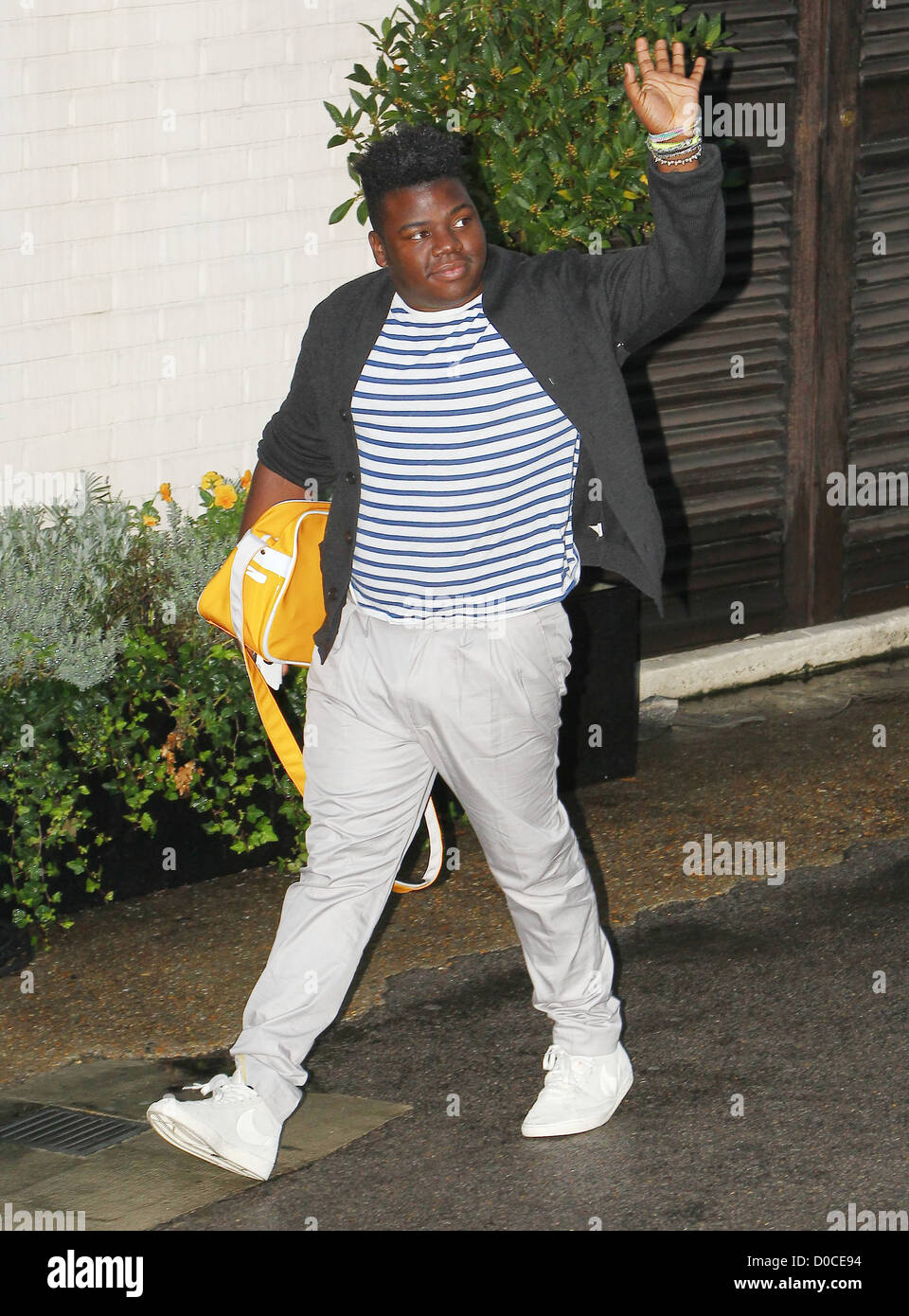 Paige Richardson 'The X Factor' contestants arrive at the rehearsal ...