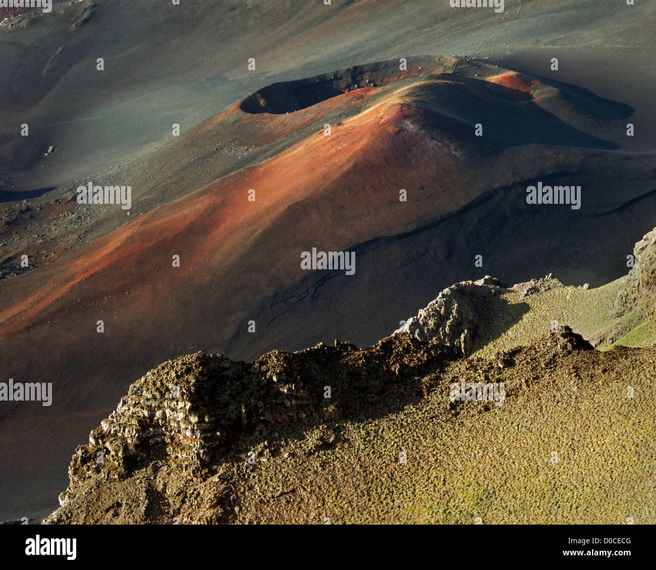 Cinder Cone in Haleakala Crater Stock Photo - Alamy