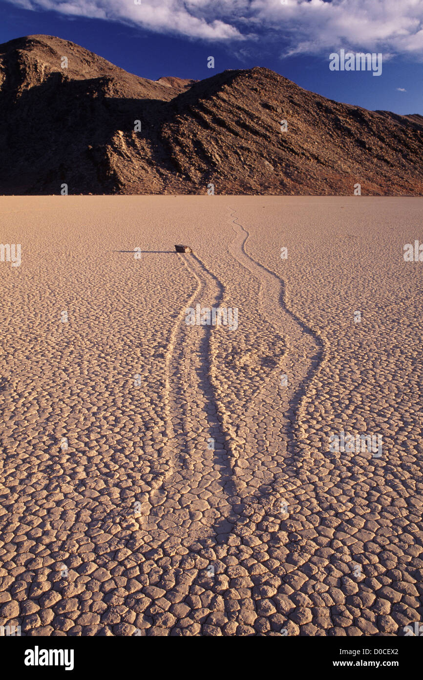 Mystery of the Wandering Rock Stock Photo - Alamy
