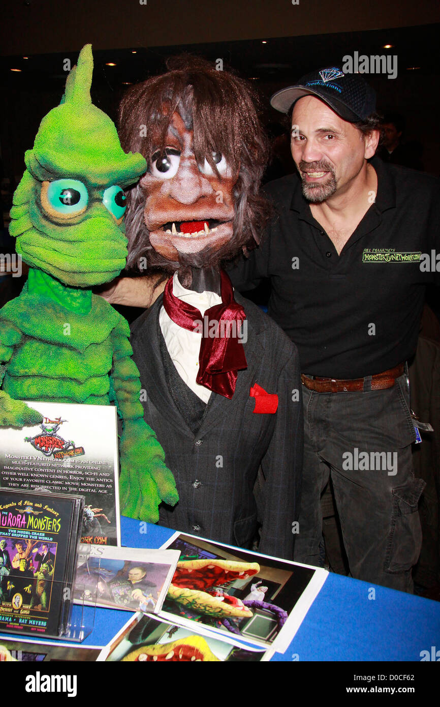 Bill Diamond (Sesame Street puppeteer) attending Captain Celluloid's ...