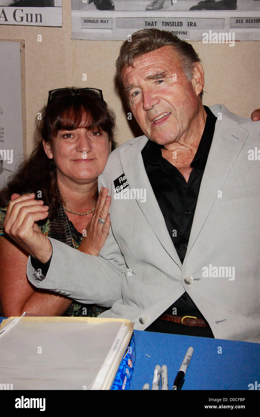 Rex Reason and his daughter attending Captain Celluloid's Movie and TV ...