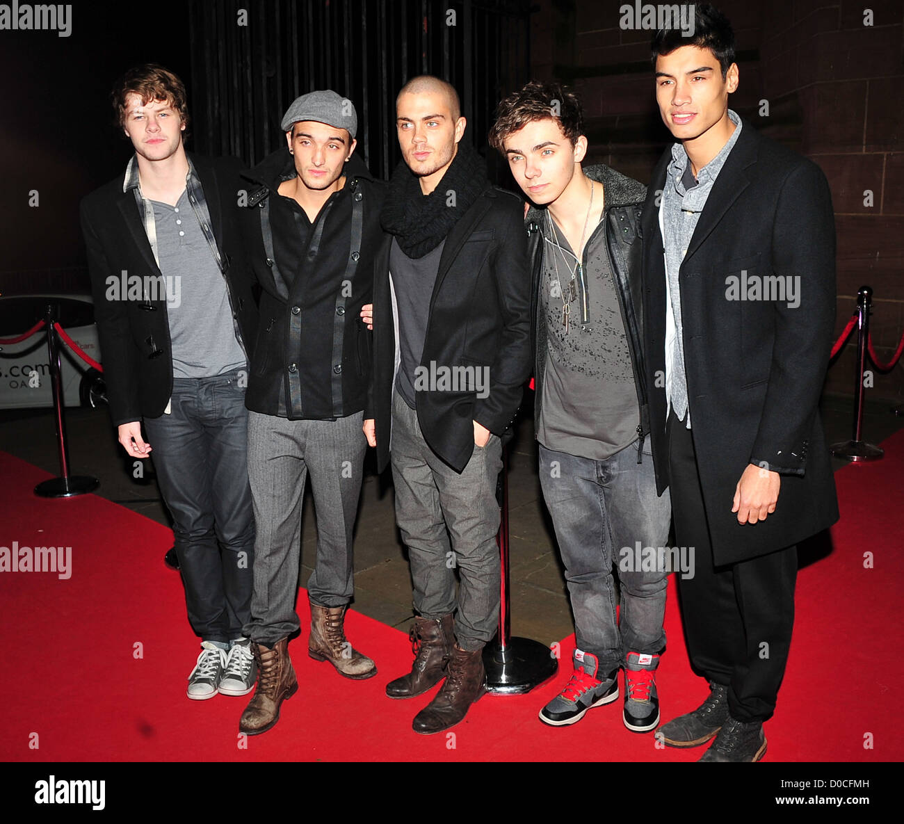The Wanted The Liverpool Style Awards held at Liverpool Cathedral ...