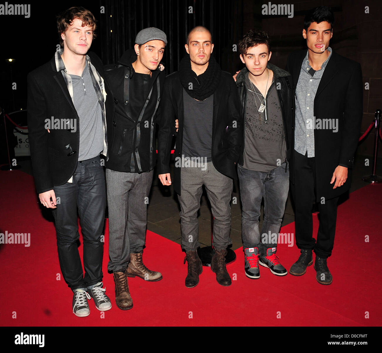 The Wanted The Liverpool Style Awards held at Liverpool Cathedral ...