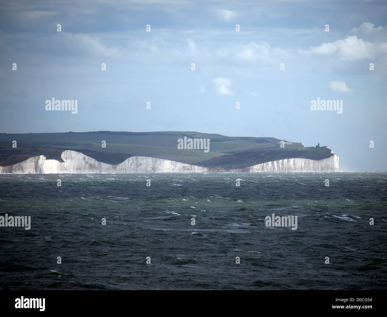 The white cliffs of Beachy Head Stock Photo - Alamy