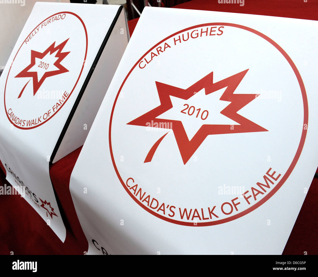 Clara Hughes 'Canada Walk of Fame' held at the Canon Theatre. Toronto ...