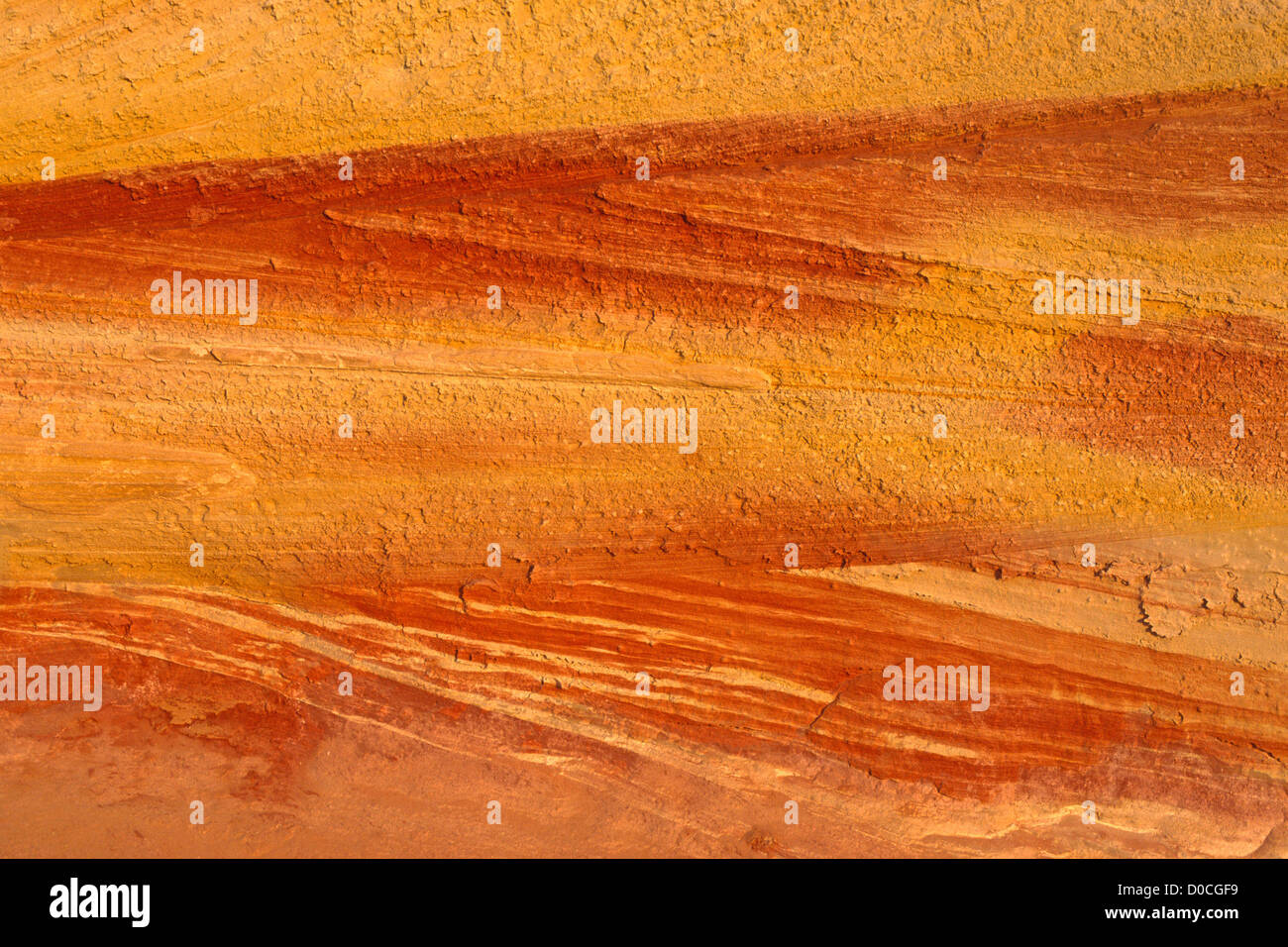 Colorful Sandstone Cross Bedding Stock Photo - Alamy
