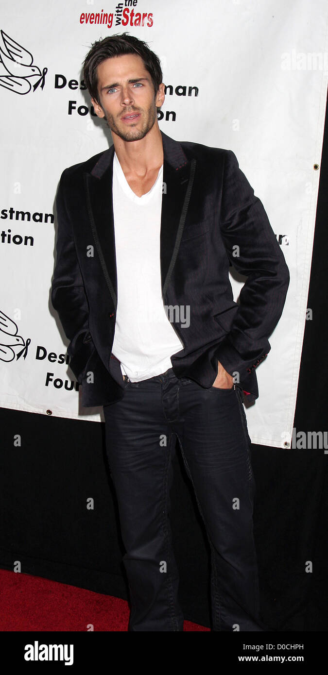 Brandon Beemer arrives the "Evening With the Stars 2010" benefit for ...