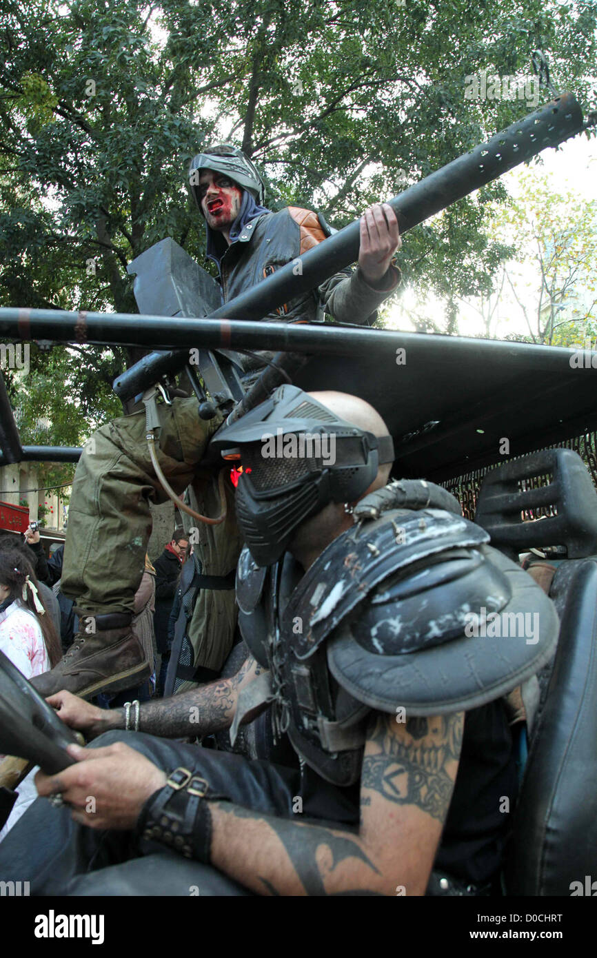 Atmosphere World Zombie Day March in Paris - a day when all fans of ...