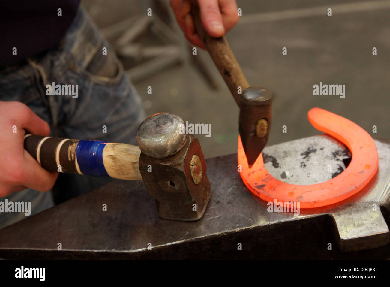 Making A Horseshoe High Resolution Stock Photography and Images - Alamy